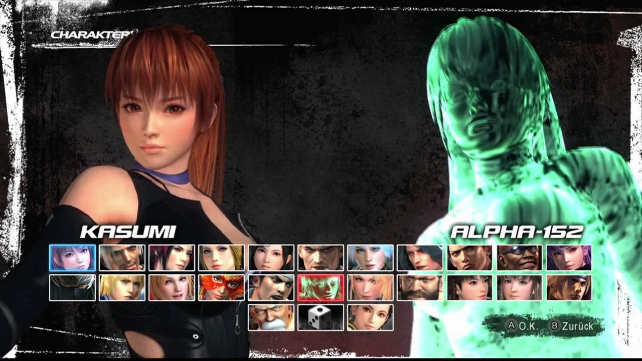 Dead or Alive 5 Kasumi vs Alpha 152 - YouTube