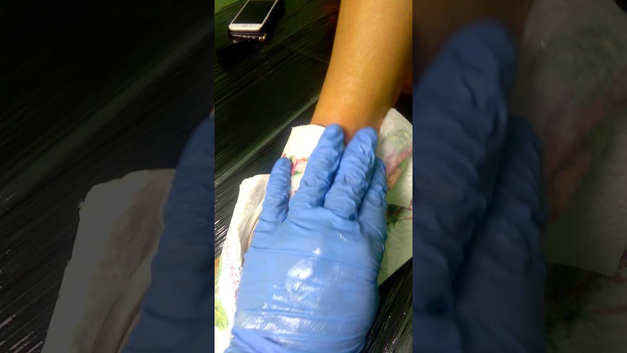 Tatuaje glezna - YouTube