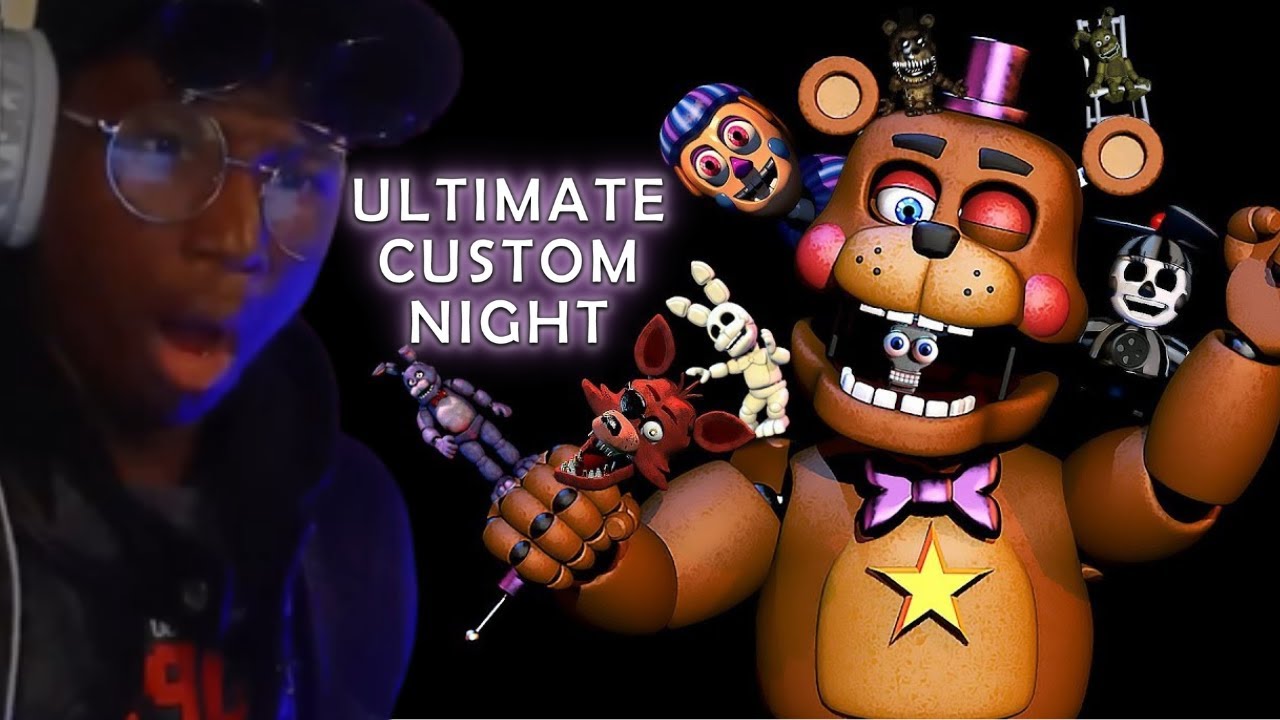 Holly Mother Of Ennard | FNAF: Ultimate Custom Night (Live Stream ...