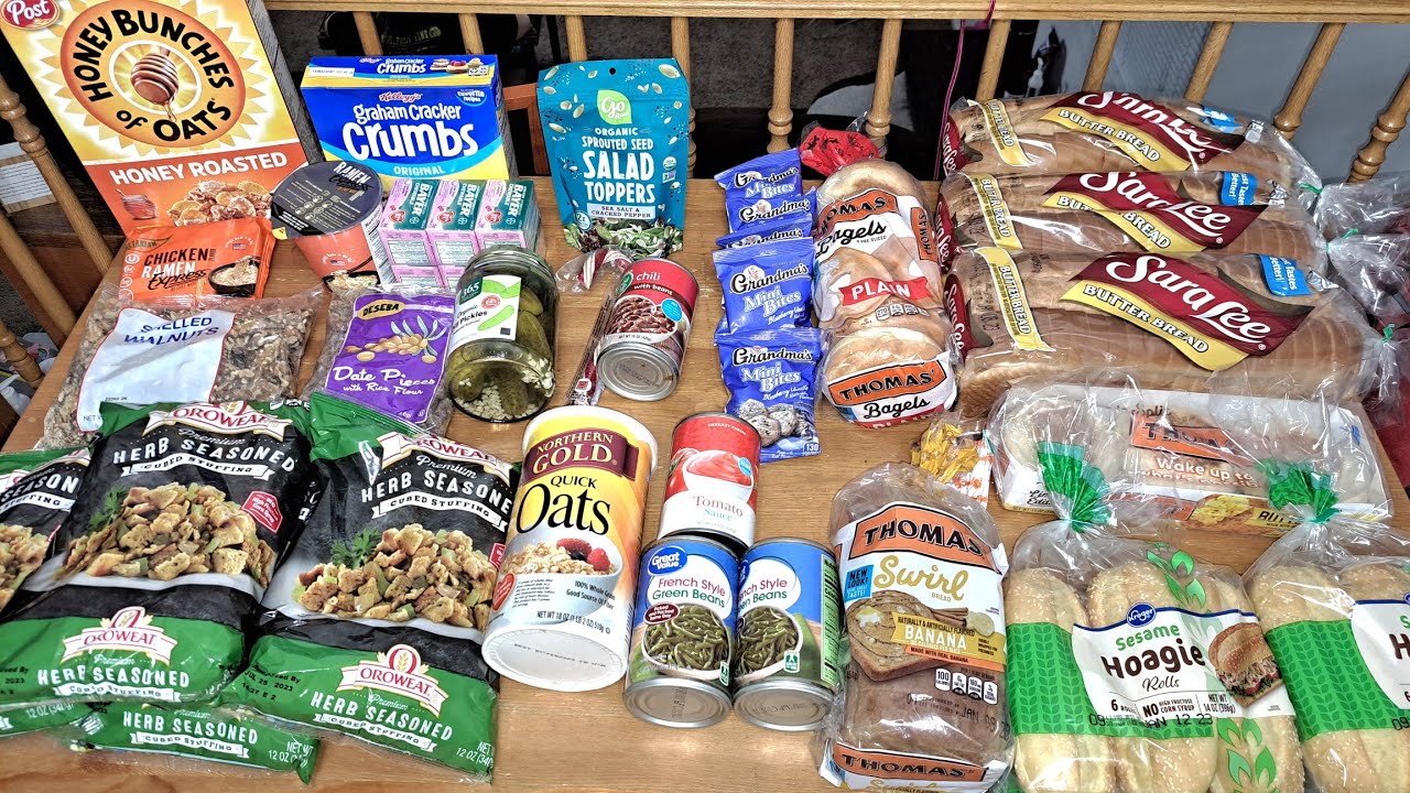 Food Bank Pantry Haul So Much Free Food BLESSING Box January 5th, 2023 ...