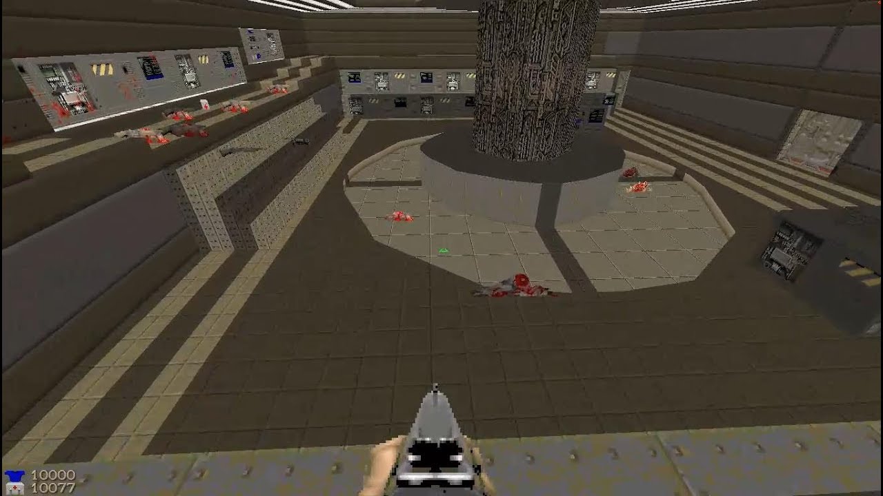 DOOM MOD Community Chest 3 CCHEST3 WAD By Many MAP 16 - YouTube