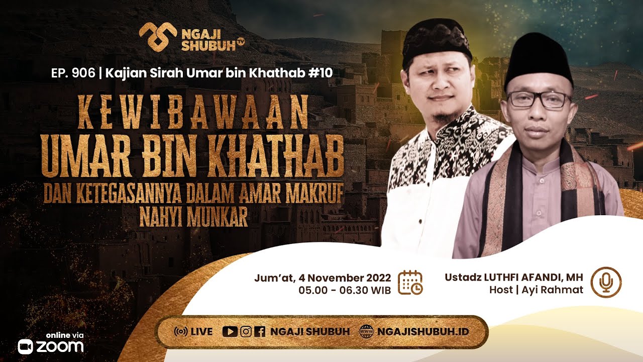 KEWIBAWAAN UMAR BIN KHATHAB DAN KETEGASANNYA DALAM AMAR MAKRUF NAHYI ...