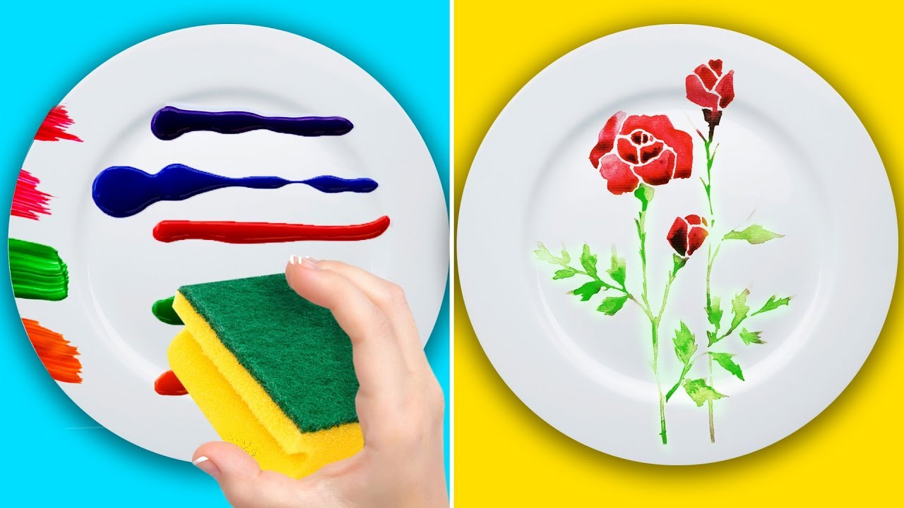 20 UNIQUE ART IDEAS AND TRICKS - YouTube