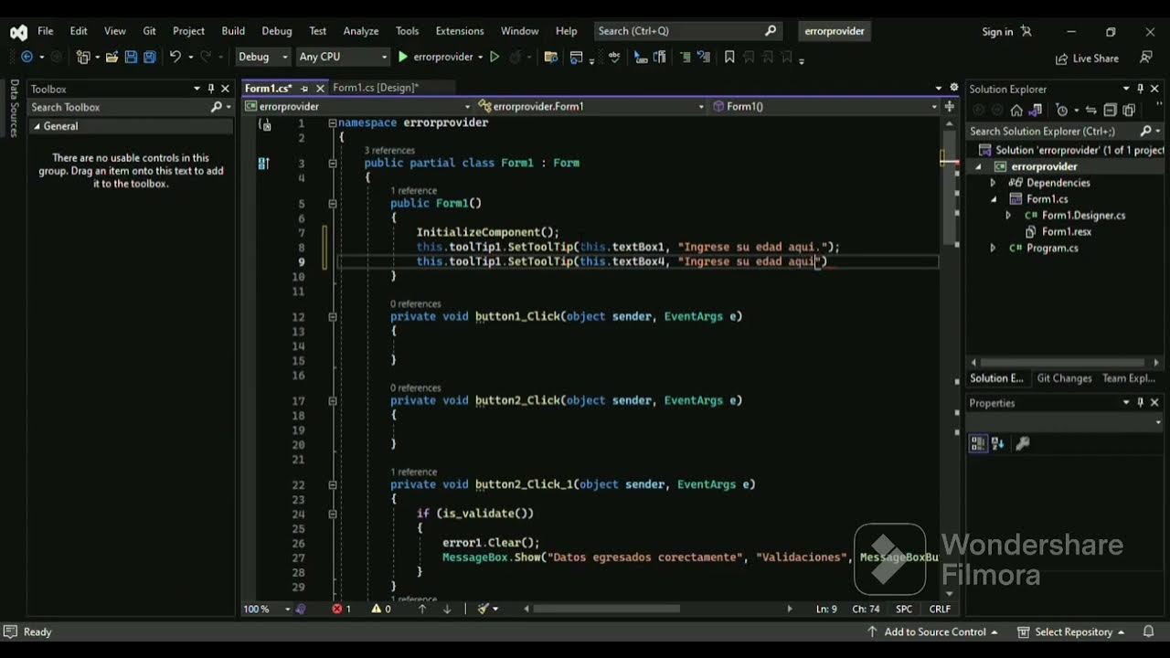 Tooltip mensaje ayuda, problema 12 - YouTube