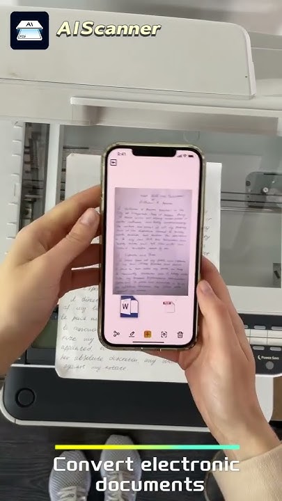 OCR handwriting recognition, accurately extract text, create PDFs - YouTube
