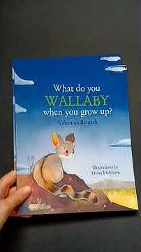 And what do you want to be when you grow up?#PictureBooks #art #wallaby ...