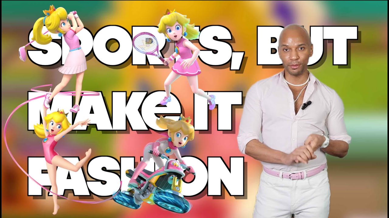 Princess Peach Fashion: An Emerging Icon - YouTube