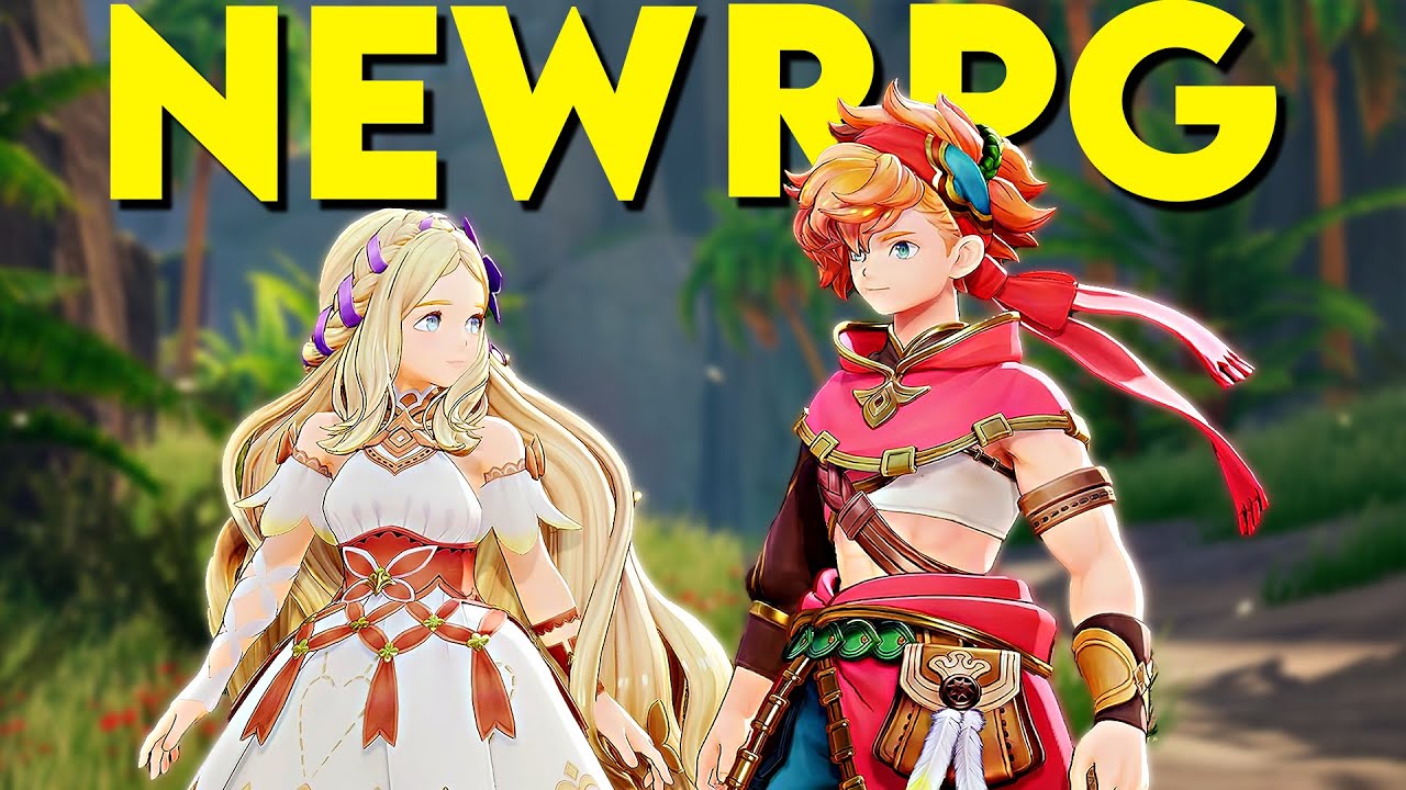 NEW Square Enix RPG! Visions of Mana Demo PC - YouTube