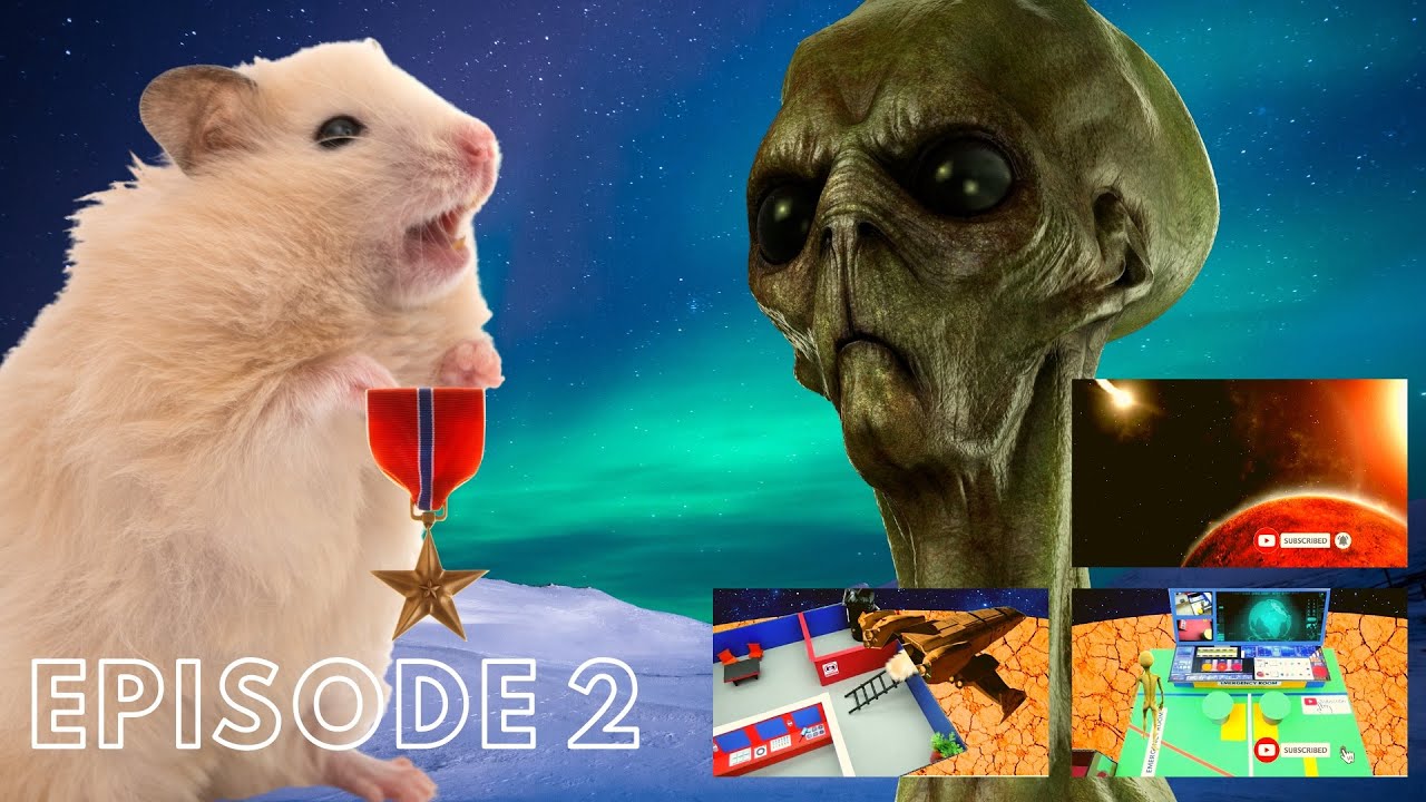 Hamster vs alien episode 2 | Hamster movie - YouTube