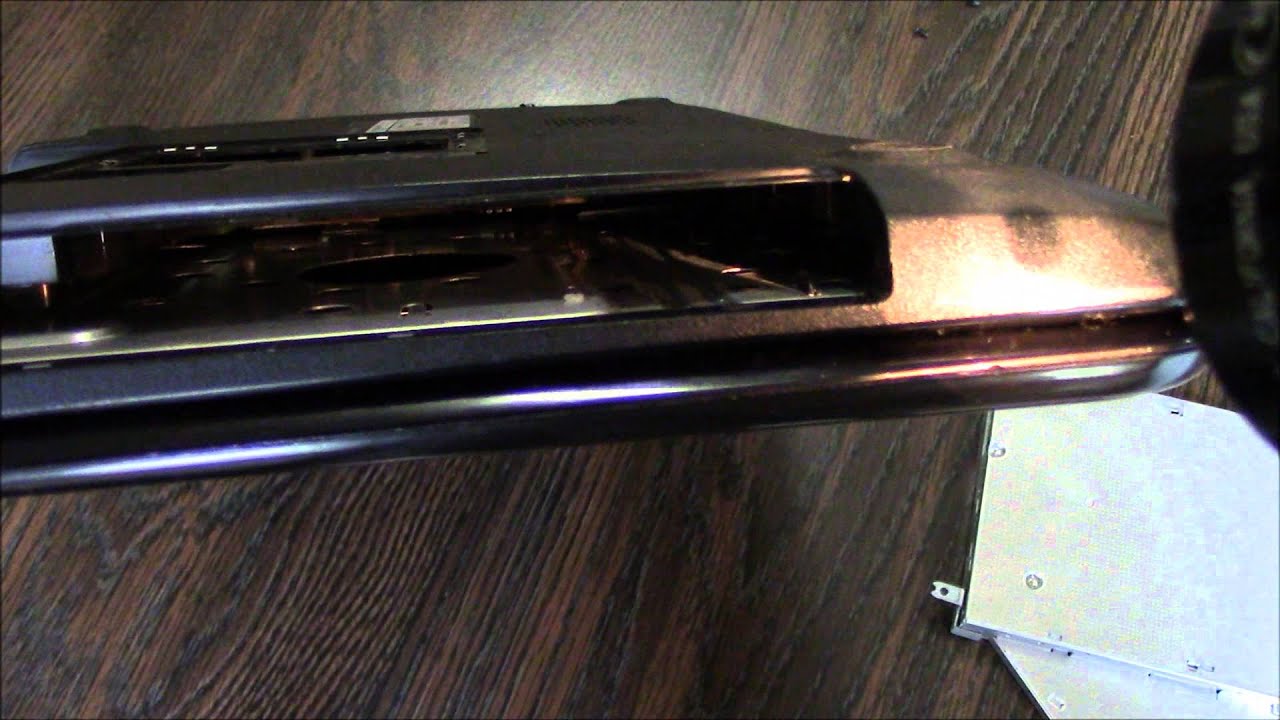 How To Fix A Broken Dell Laptop Optical Drive - YouTube