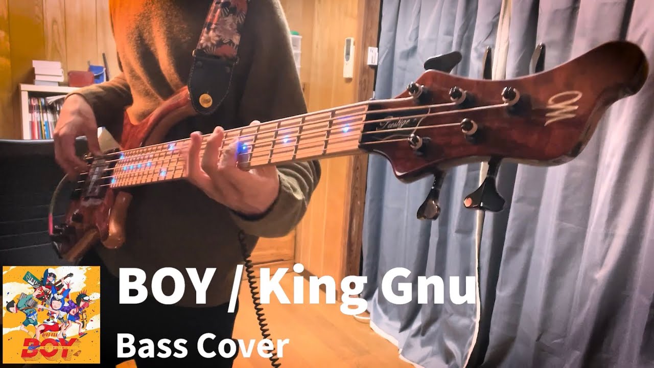 【ベース】[王様ランキング] BOY / King Gnu - YouTube