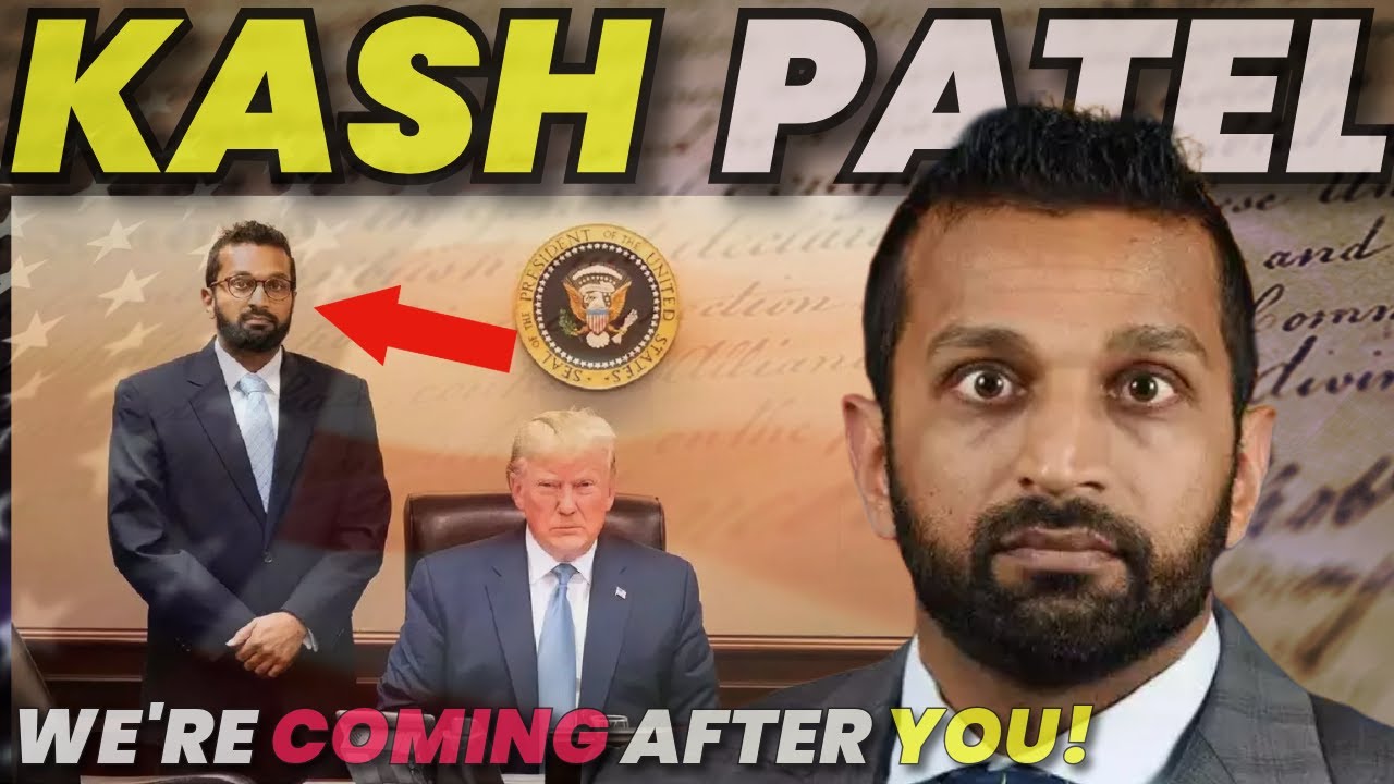 KASH Patel’s Bold Warning: ‘I’m Coming for You’ - YouTube