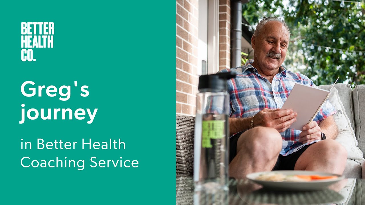 Greg's journey in Better Health Coaching Service - YouTube