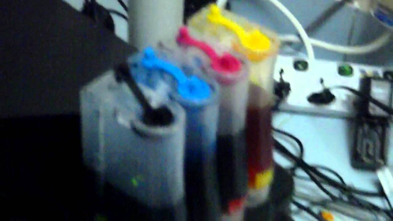 Continuos Ink System(CISS) for Canon Solution - YouTube