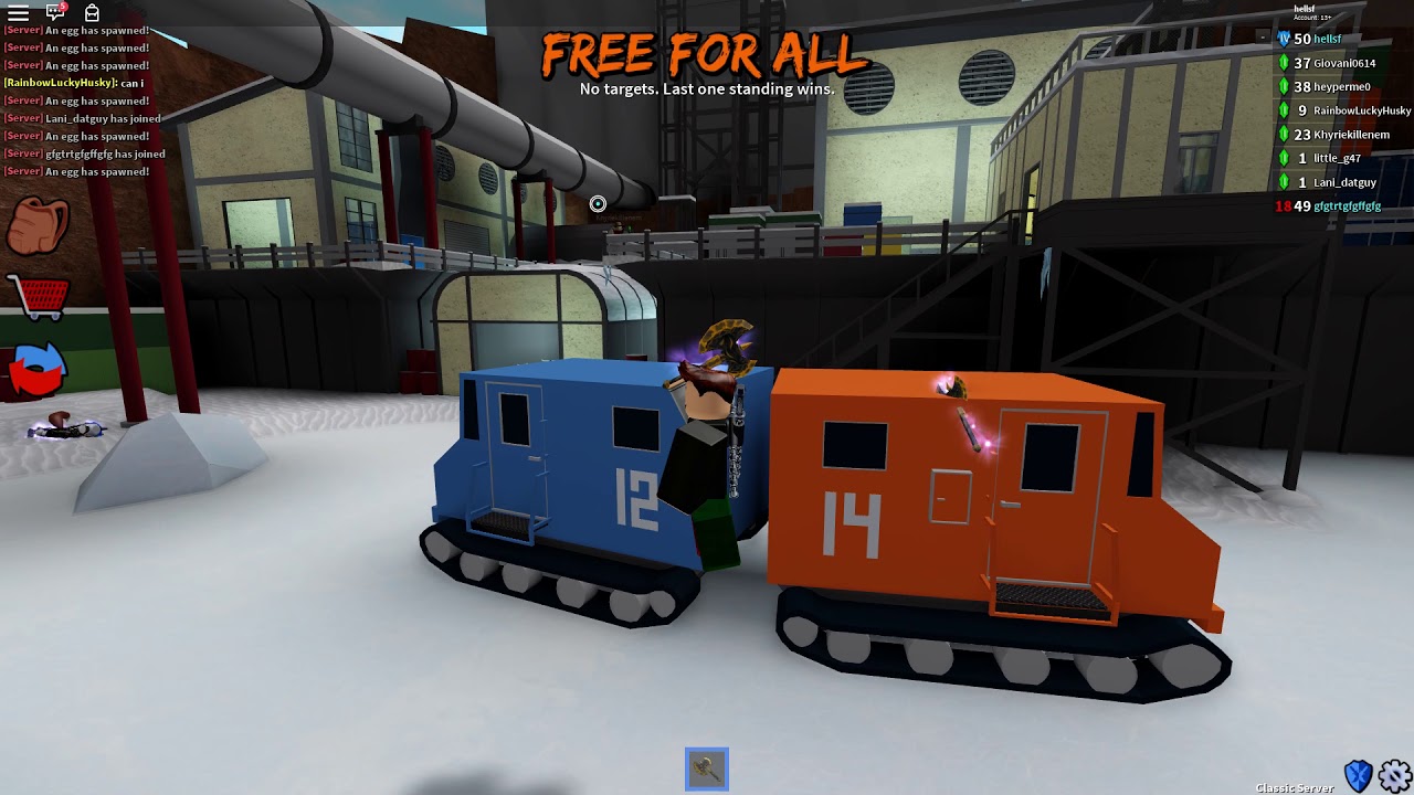 me first video roblox assassins - YouTube