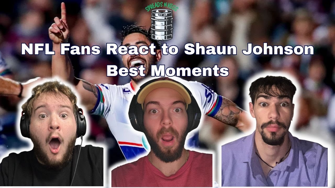 NFL Fans React to Shaun Johnson BEST RUGBY MOMENTS (CRAZY!) - YouTube