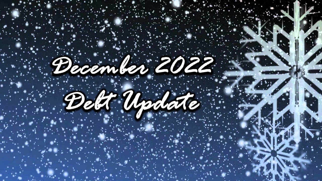 December 2022 Debt Confession | Debt free tracker coloring - YouTube