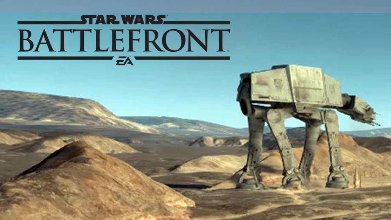 STAR WARS BATTLEFRONT - Ataque dos Walkers... Protegendo AT-AT's ...