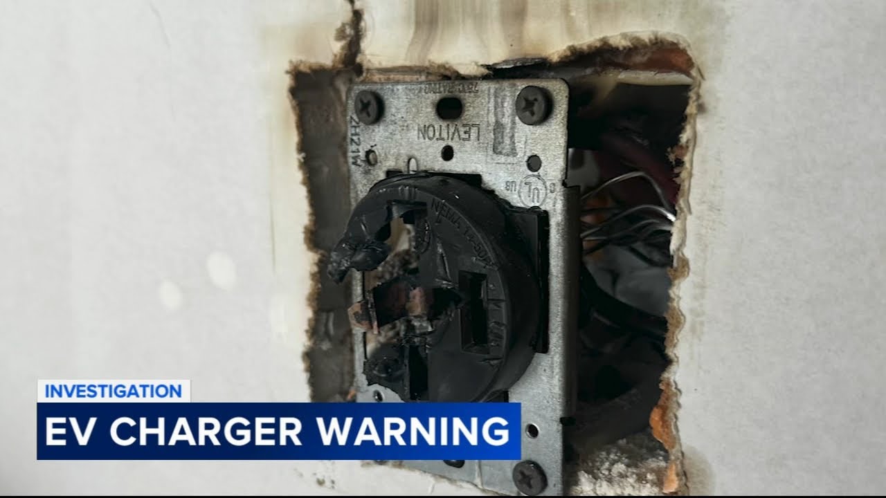 Family says EV charger nearly caught home on fire: What you should know ...