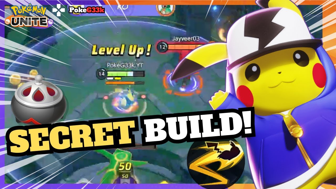 BEST New CURSE PIKACHU BUILD and it's AMAZING｜Pokémon Unite - YouTube