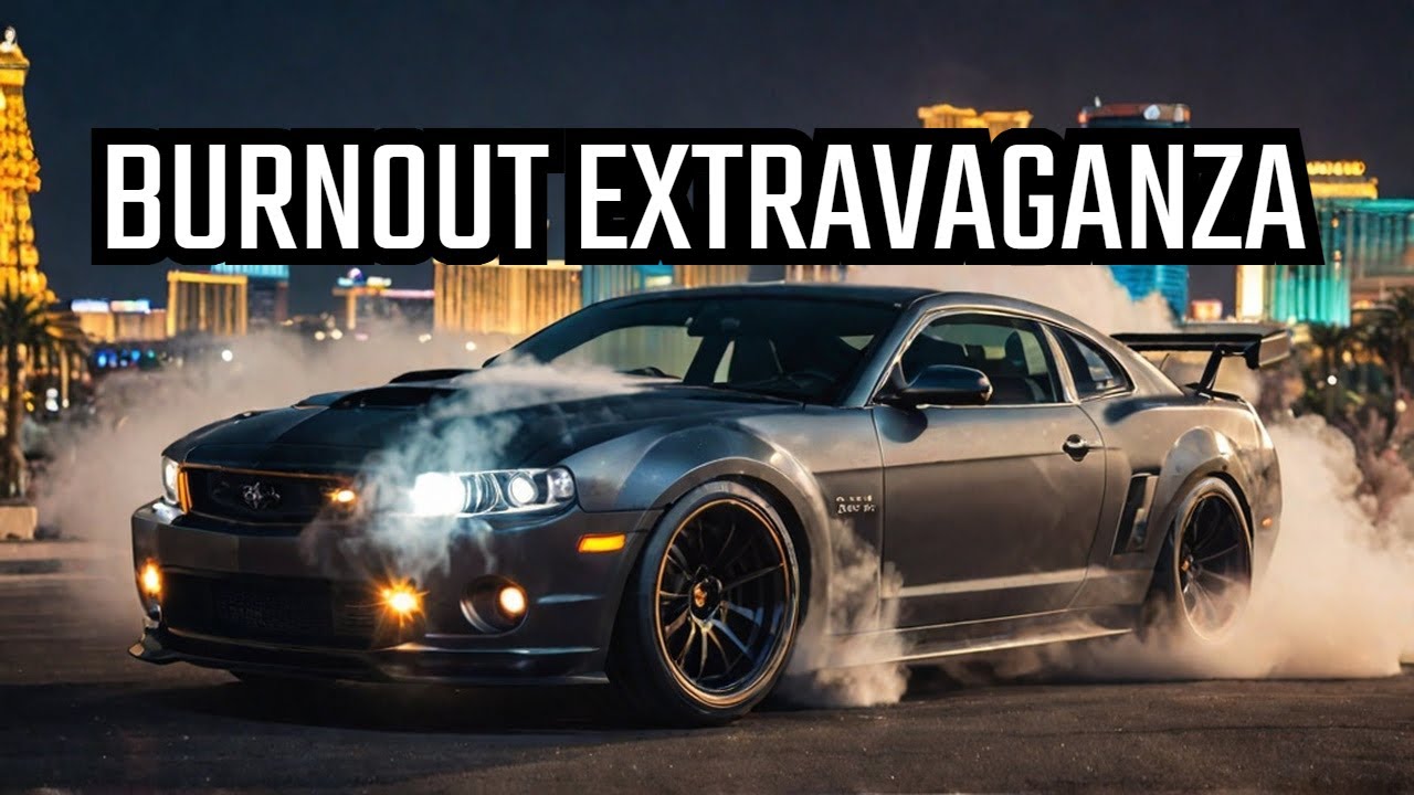 Ultimate Horsepower Rodeo Burnout Extravaganza at SEMA show in Las ...