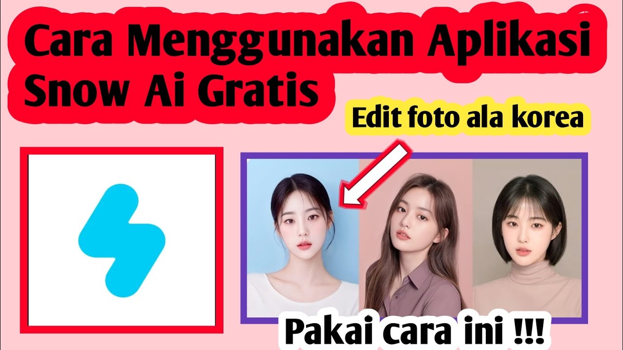 Cara Menggunakan Aplikasi Snow Ai | Cara Pakai Aplikasi Snow Ai - YouTube