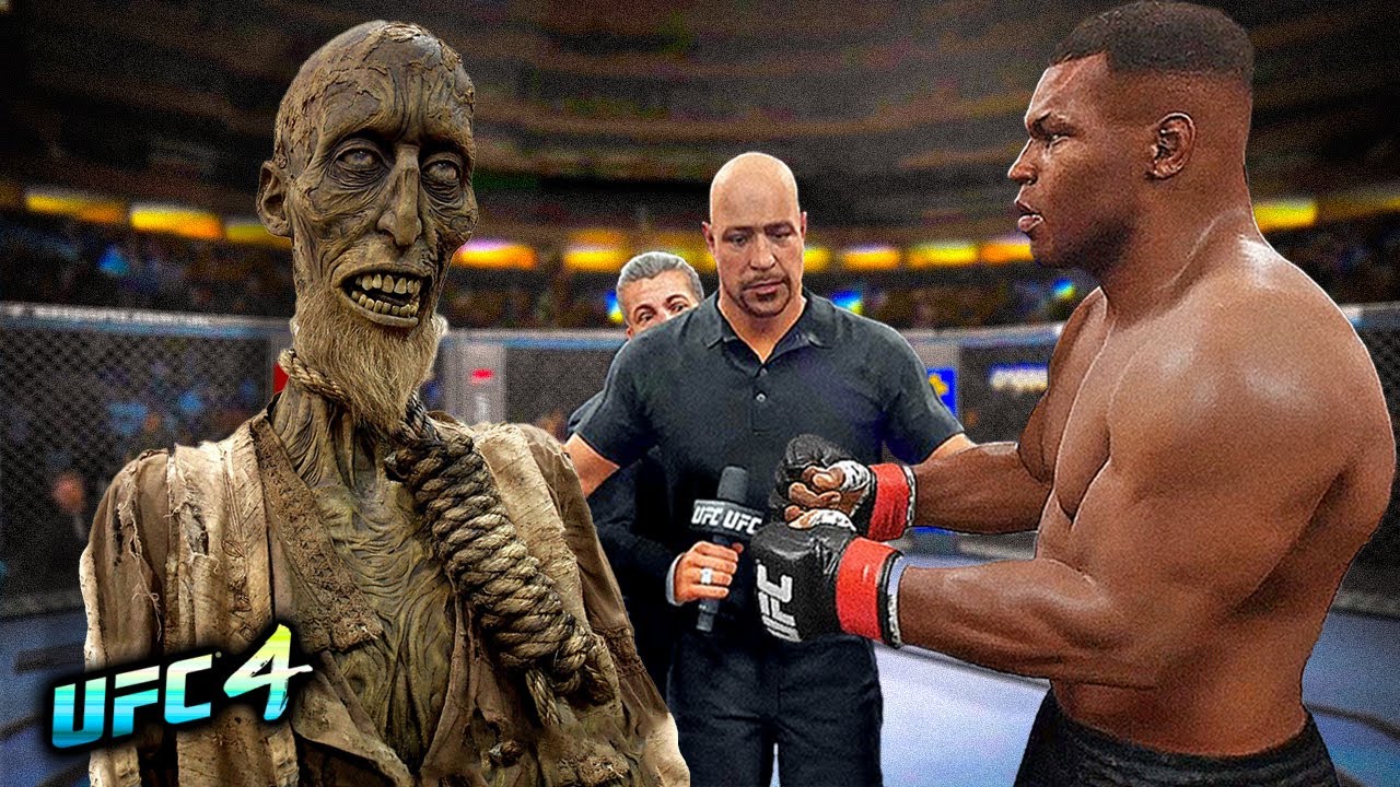 Mike Tyson vs. Ancient Watcher (EA sports UFC 4) - YouTube