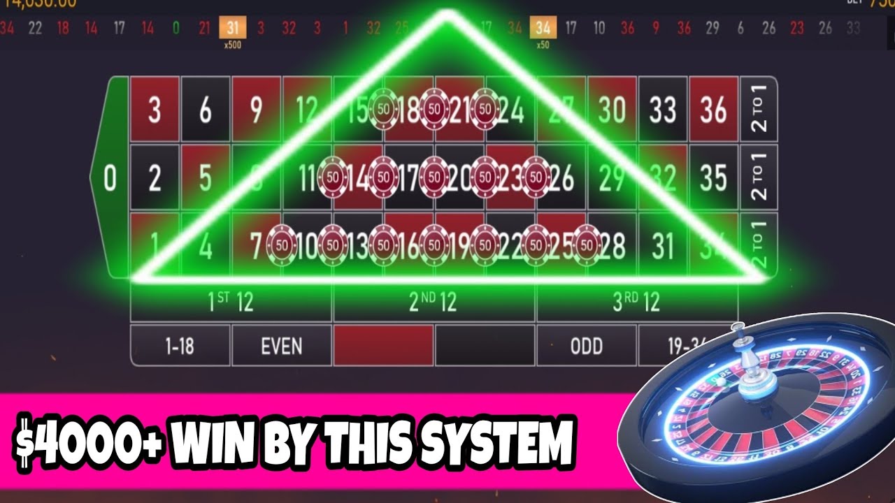 $4000+ Win By This System || Roulette Huge Winning Strategy || Roulete ...
