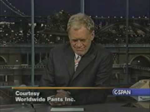 David Letterman - Top ten George W. Bush moments - YouTube
