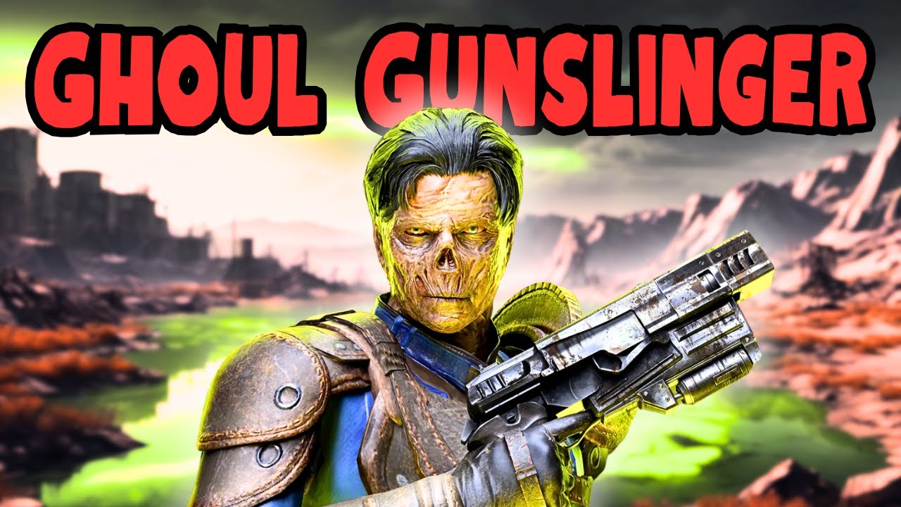 Fallout 4 Anniversary Edition but I'm a ghoul gunslinger! - YouTube