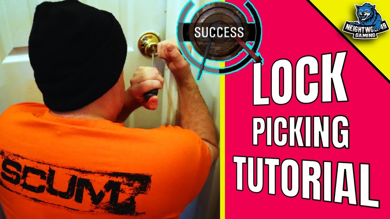 Learning SCUM Game in 2021: How to Pick Locks in SCUM - YouTube