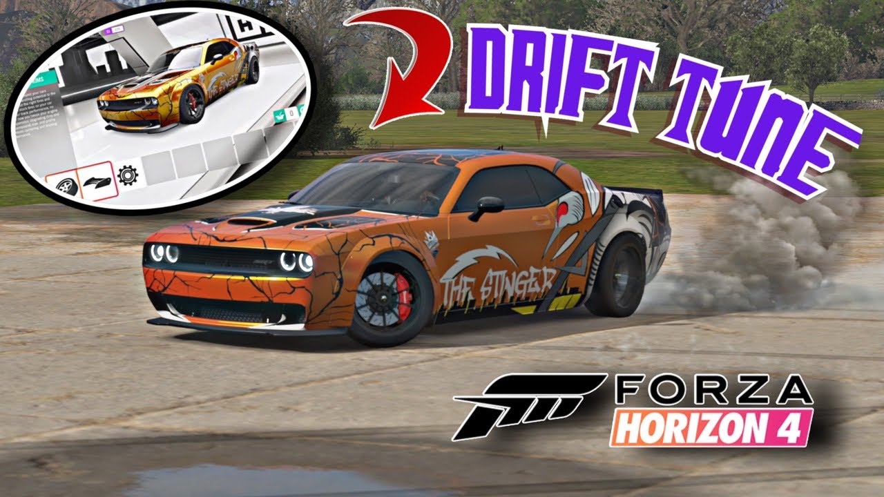 FORZA HORIZON 4 + HELLCAT CHALLENGER (DRIFT BUILD) *MUST WATCH* # ...