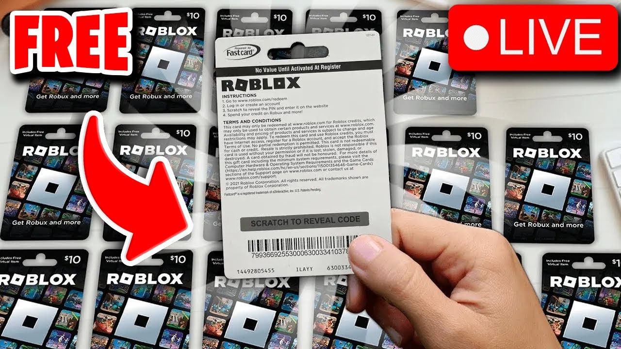 Free Robux Live 🔴 🔴 Giving 50,000 Robux to Every Viewer LIVE! - YouTube