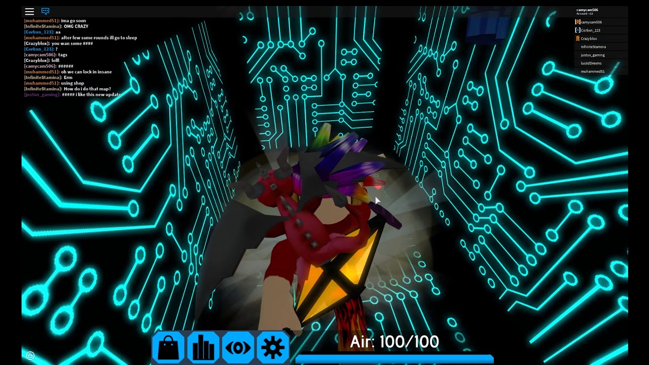 meeting Crazyblox roblox FE2 update (Lag) - YouTube