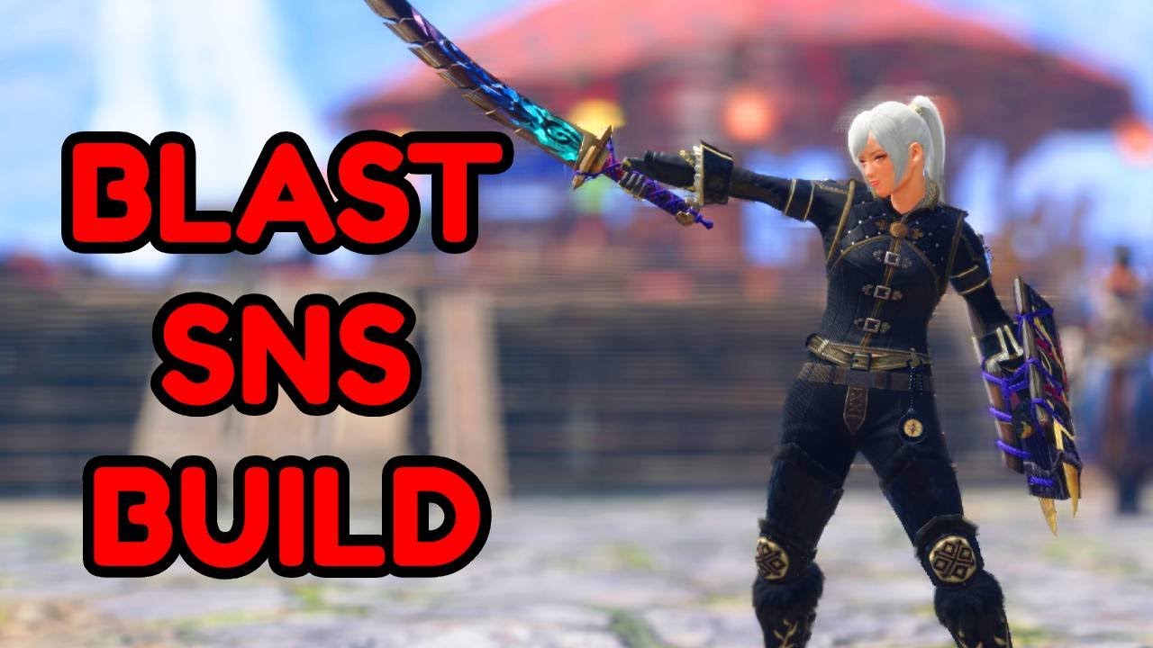 Blast Sword And Shield Is Pretty Good In Monster Hunter Sunbreak - YouTube