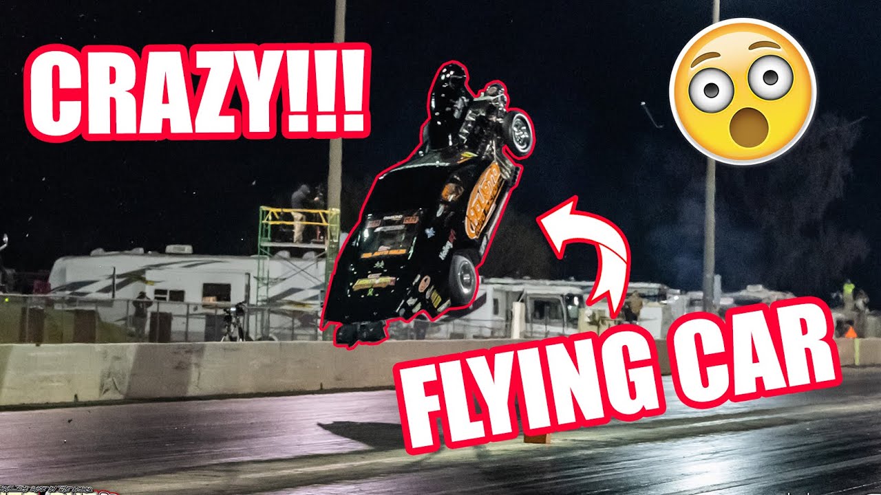 INSANE Marcus Birt Drag Radial Corvette Takes Flight! - YouTube