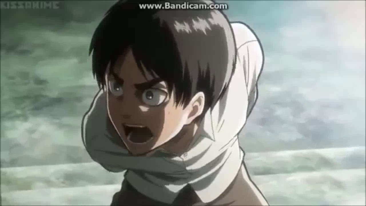 Attack on Titan - Levi kicking Eren - YouTube