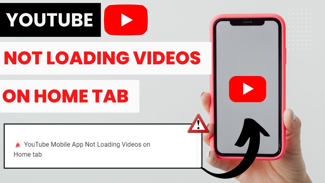 How To Fix YouTube Not Loading Videos on Home Tab | Android & iPhone ...