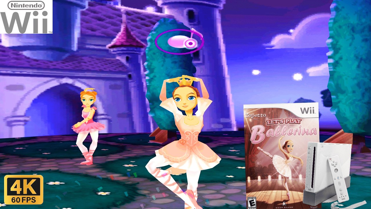 Let's Play Ballerina (2010) Nintendo Wii Gameplay in HD～4K 60FPS - YouTube