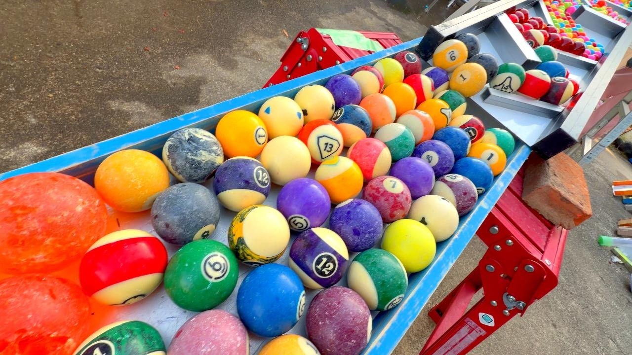 Marble Run ☆ Vitamin Color Ball & Transparent Gutter Pipe Special ...