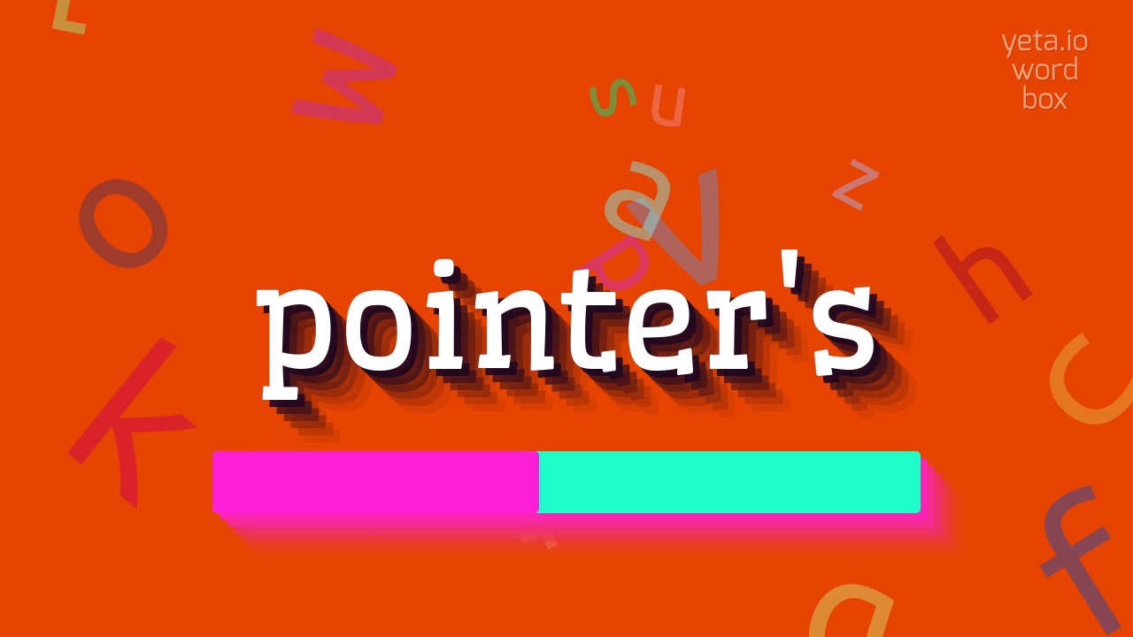 How to say "pointer's"! (High Quality Voices) - YouTube