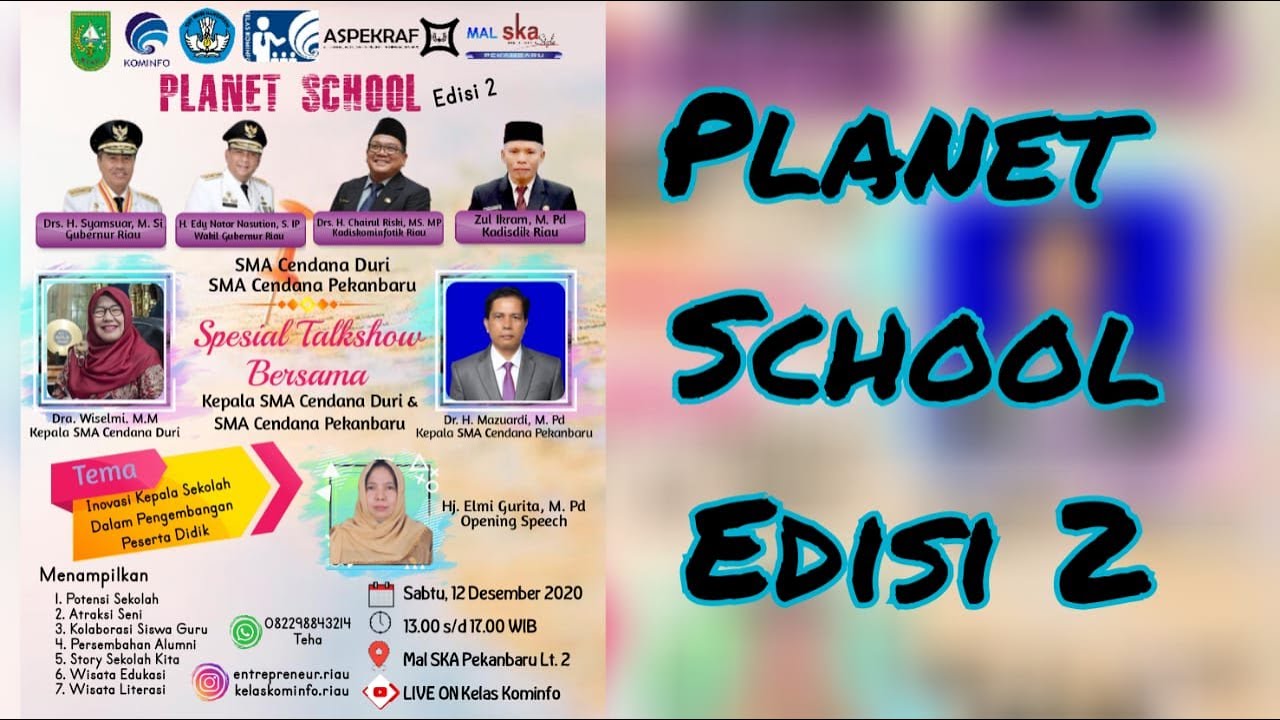 Planet School Edisi 2 - PART (2/3) - YouTube