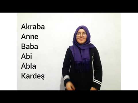 İşaret dili ders 2 (Günlük hayattaki diologlar ve Aile bireyleri 👪)