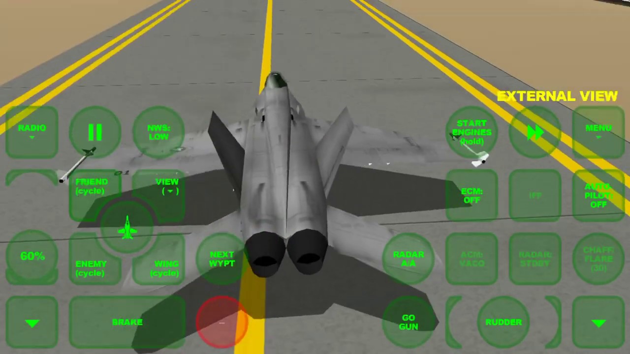 FA-18 Hornet Sim (grapsim) - Mission: Wages of Sin - YouTube