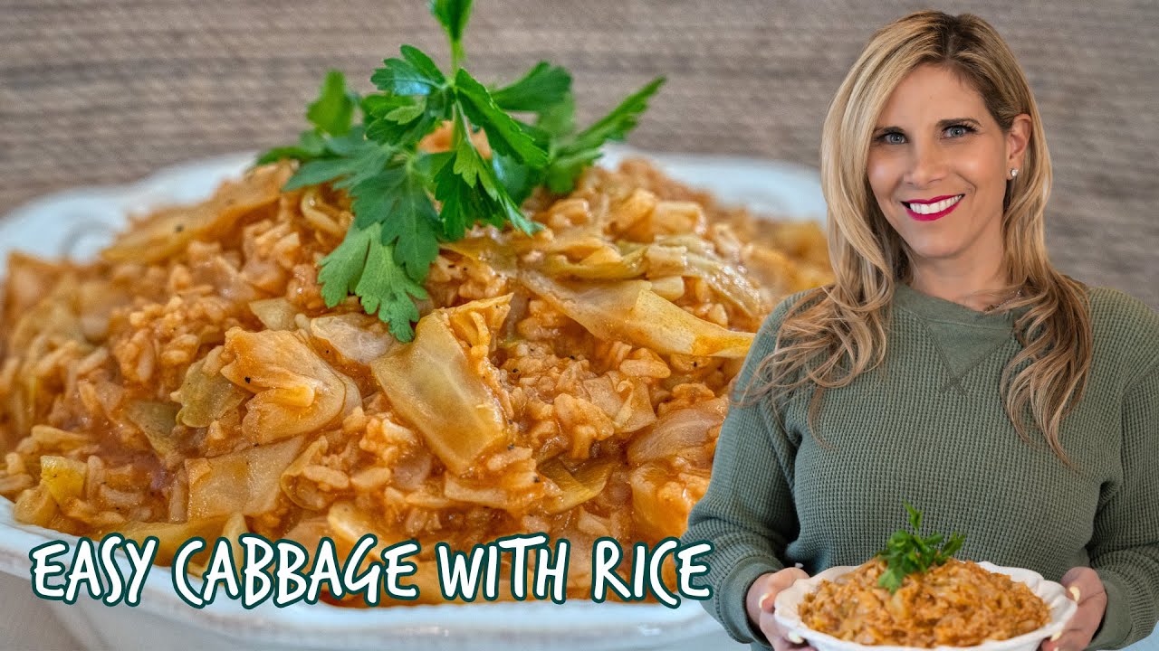 Easy Cabbage Rice Recipe Healthy One Pot Meal for Busy Weeknights - YouTube