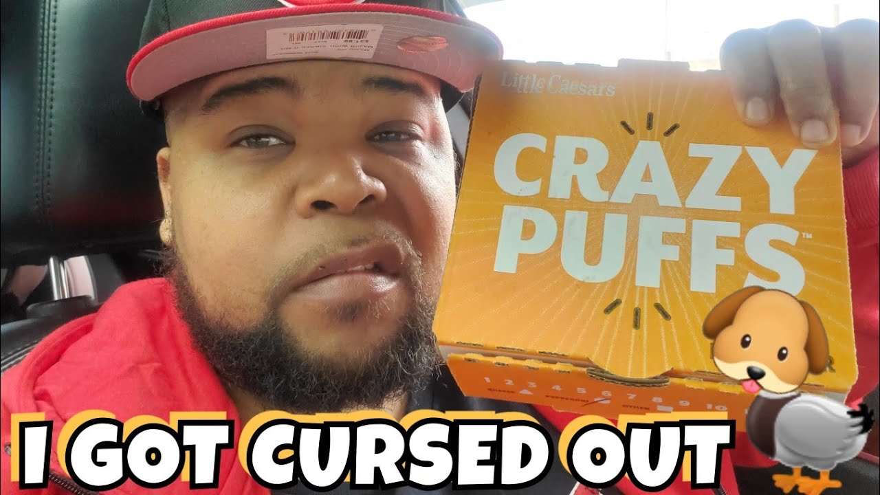 LITTLE CAESARS CRAZY PUFF REVIEW.. - YouTube