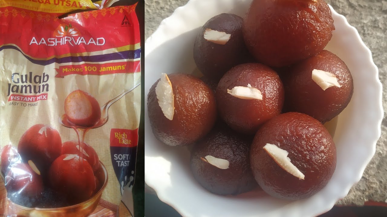 Aashirvaad Gulab Jamun Instent Mix Recipe | Gulab Jamun Recipe | Tips ...