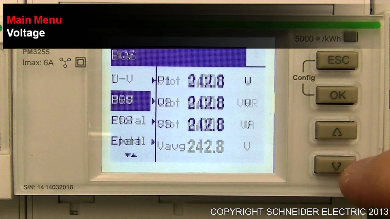 PM3255 Series Main Menu Overview - YouTube