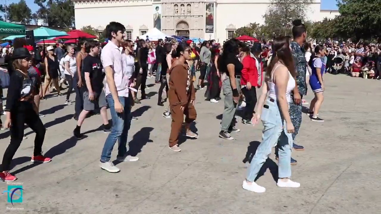 2019 Thriller Flash Mob - YouTube