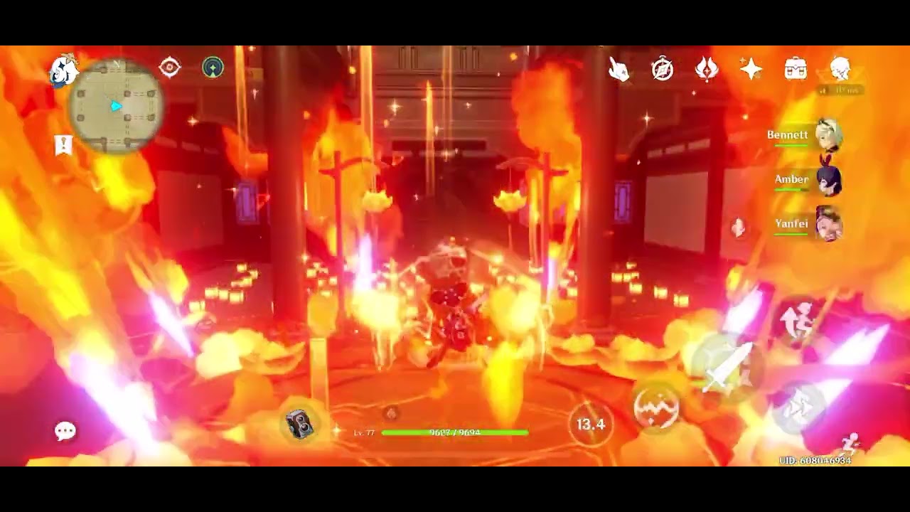 Genshin Pyro Stage Serenitea Pot - YouTube